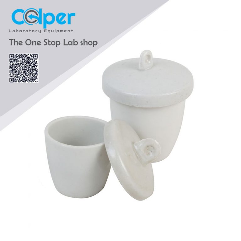 Crucible with Lid - Colper Educational Equipment