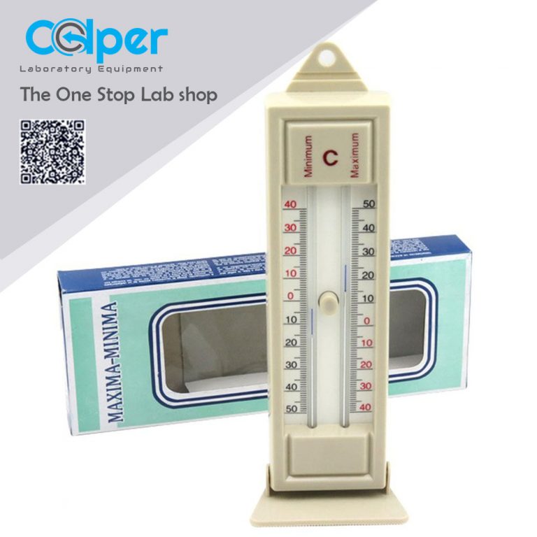 Maximum Minimum Thermometer - Colper Educational Equipment